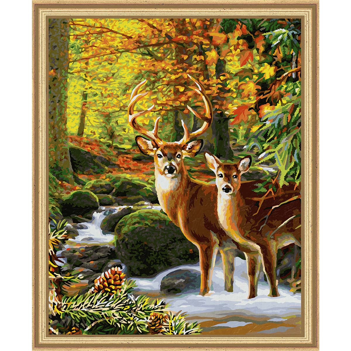 SCHIPPER Deer in The Forest Paint-by-number Kit for sale online | eBay
